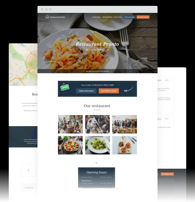 ONLINE ORDERING FOR RESTAURANTS - OMEGA Bank Card Services
